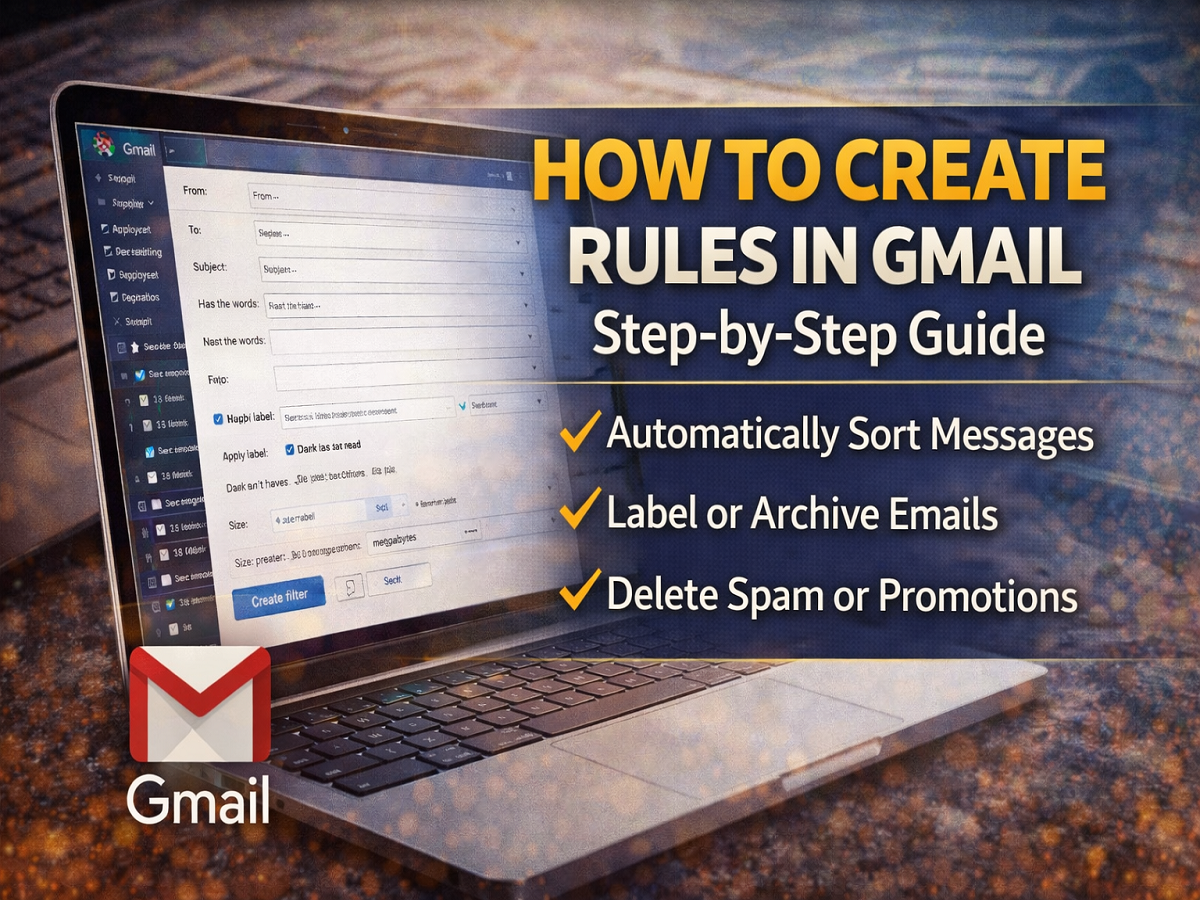 Gmail Filters Guide: How to Automatically Sort, Label, or Delete Emails ...