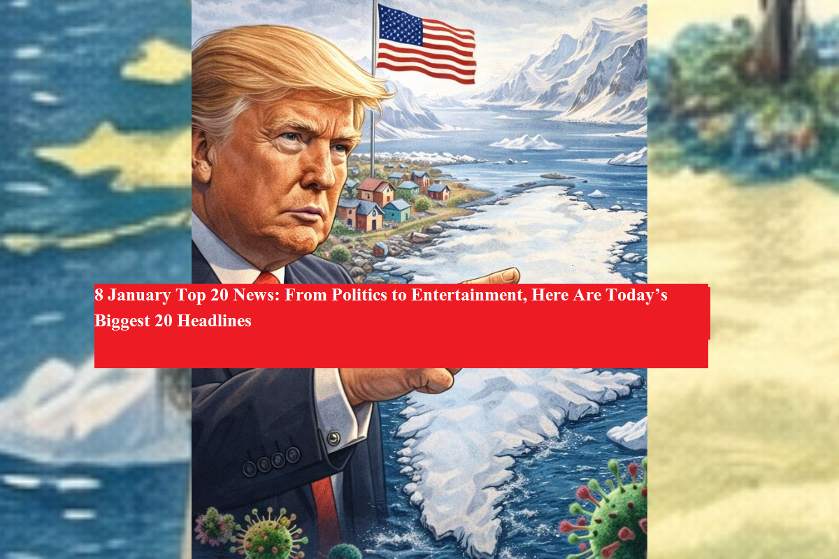8 January Top 20 News: From Politics to Entertainment, Here Are Today’s ...